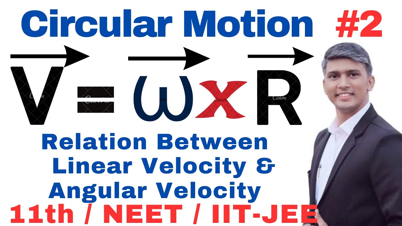 Class 11 | Circular Motion 02 | Relation Between Angular Velocity and ...