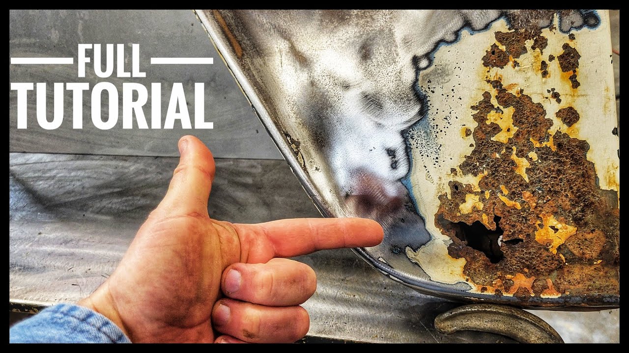 Beginner (Rust Repair) Made Fast & Easy (Hand Made Patch Panels) With ...