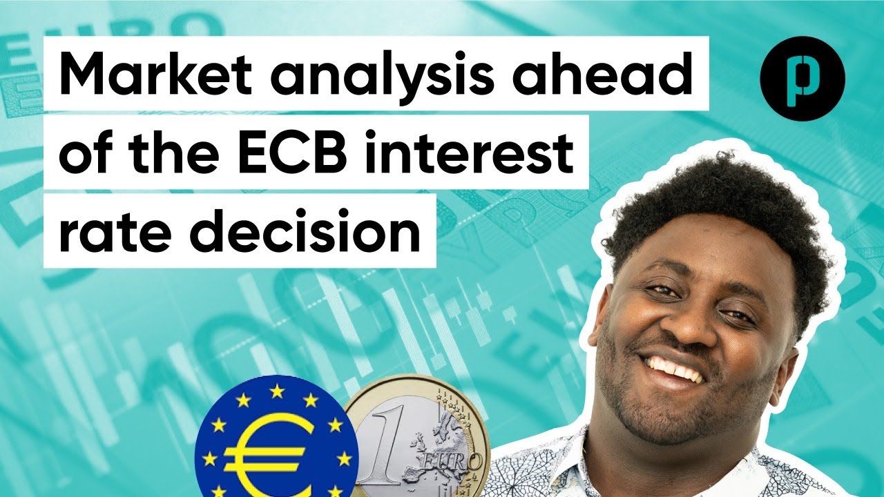 Market analysis ahead of the ECB interest rate decision - YouTube
