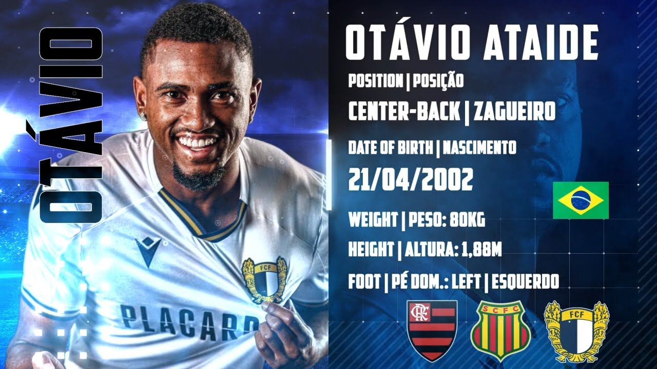 Otávio Ataide ⚽ Center-Back | Zagueiro ⚽ Highlights 2023 - YouTube