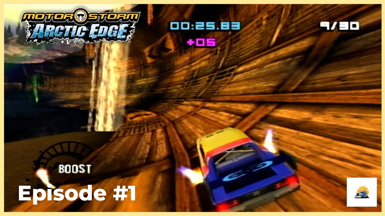 MotorStorm: Arctic Edge episode 1/PS2 - YouTube