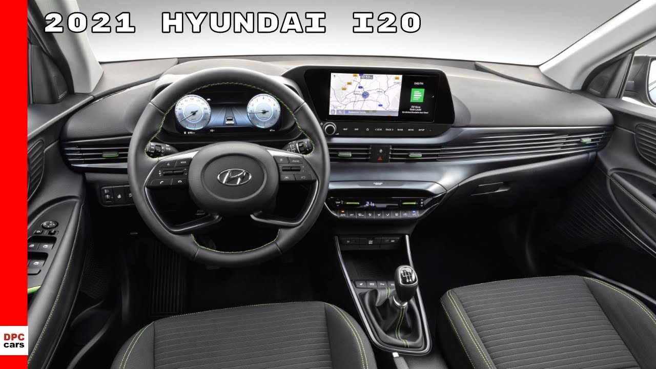 2021 Hyundai i20 Interior Cabin - YouTube