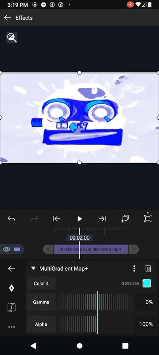 How To Make Chord Vocodex Gradient Map Effect On After Motion Z - YouTube