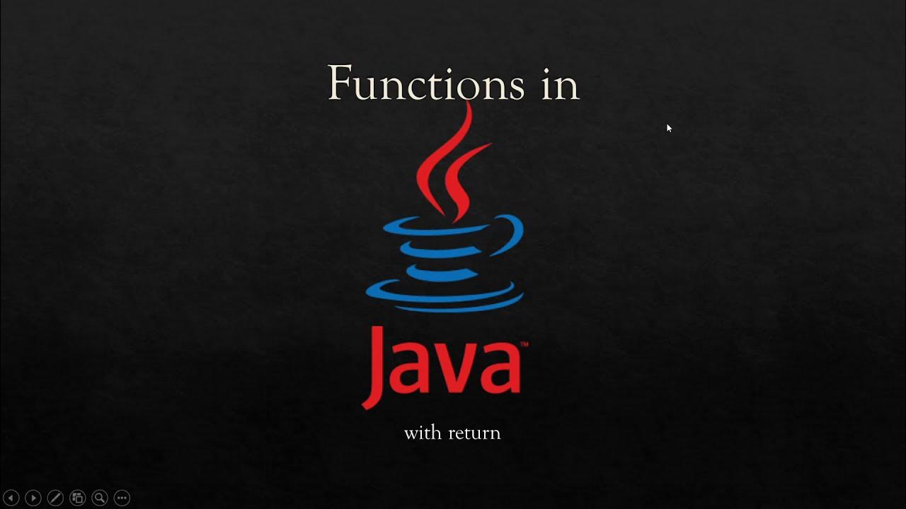 lecture 19 Functions in java with return statement. ICSE (class 9 and ...