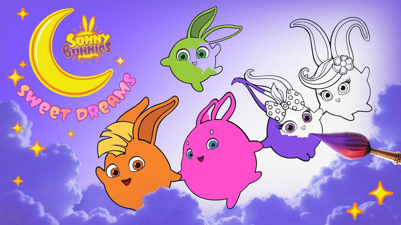 Sunny Bunnies Sweet Dreams | Draw and Dream | BRAND NEW | Lullabies by ...