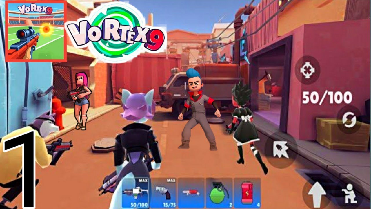 OMG!! 🤯 Vortex 9 online shooter game | Battle Royal - YouTube