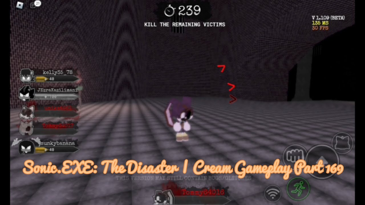 Sonic.EXE: The Disaster | Cream Gameplay Part 169 - YouTube