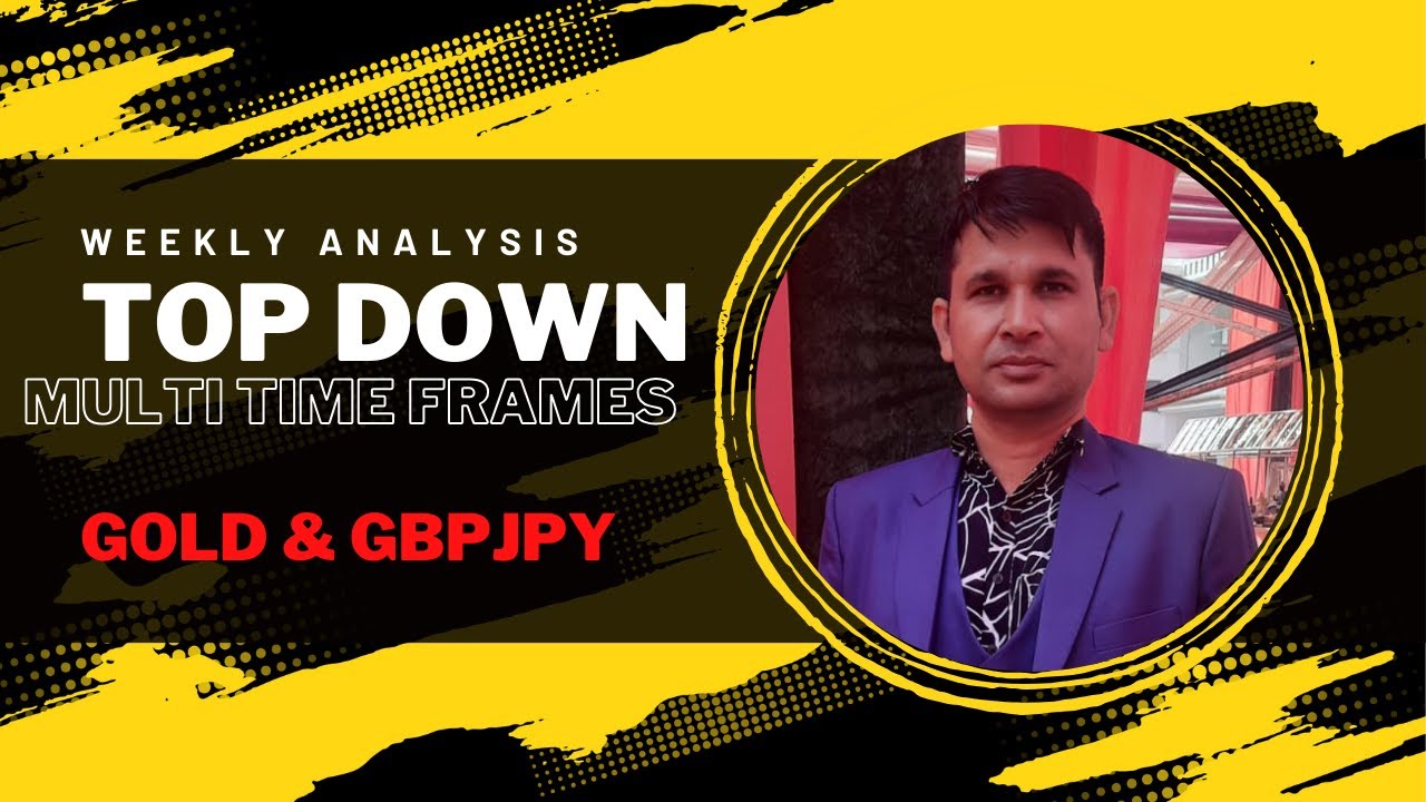Weekly Forex Top Down | Multiple Time Frames Analysis | Gold | GBPJPY ...
