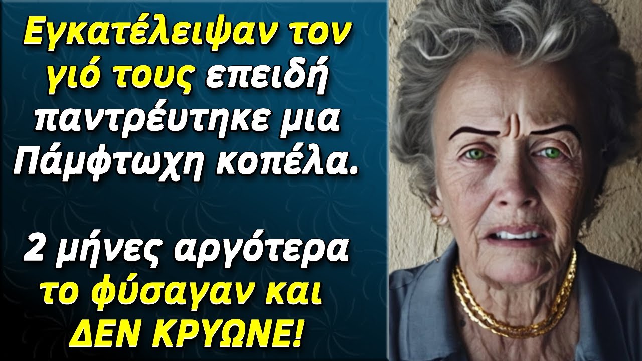 Πέταξαν στον δρόμο τον γιο τους γιατί Παντρεύτηκε μια ΦΤΨΧΗ κοπέλα. 2 ...