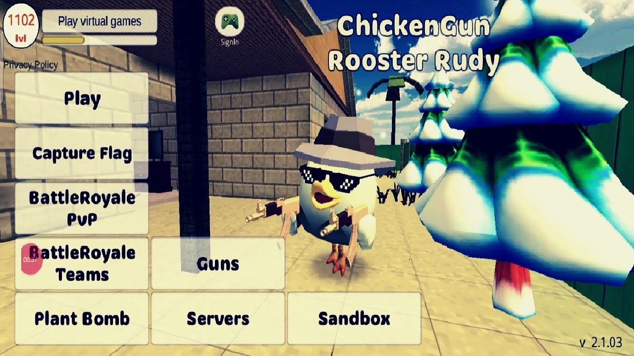 Chicken Gun Gameplay 🐔 Lets Play Chicken Gun as a PRO 🔫 Level #1102 and ...