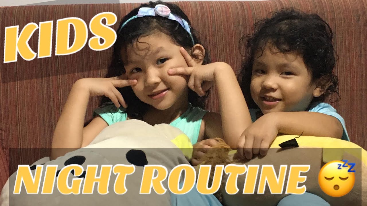 KIDS | NIGHT ROUTINE - YouTube