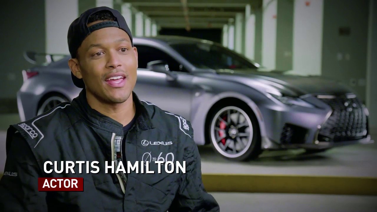 Lexus 0 to 60 Celebrity Racing Series with actor Curtis Hamilton - YouTube