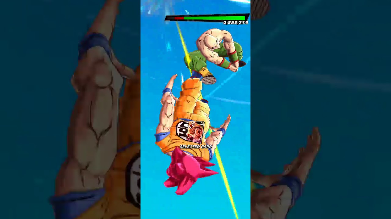 tien ten shin han vs god form goku | Dragon Ball Legends - YouTube