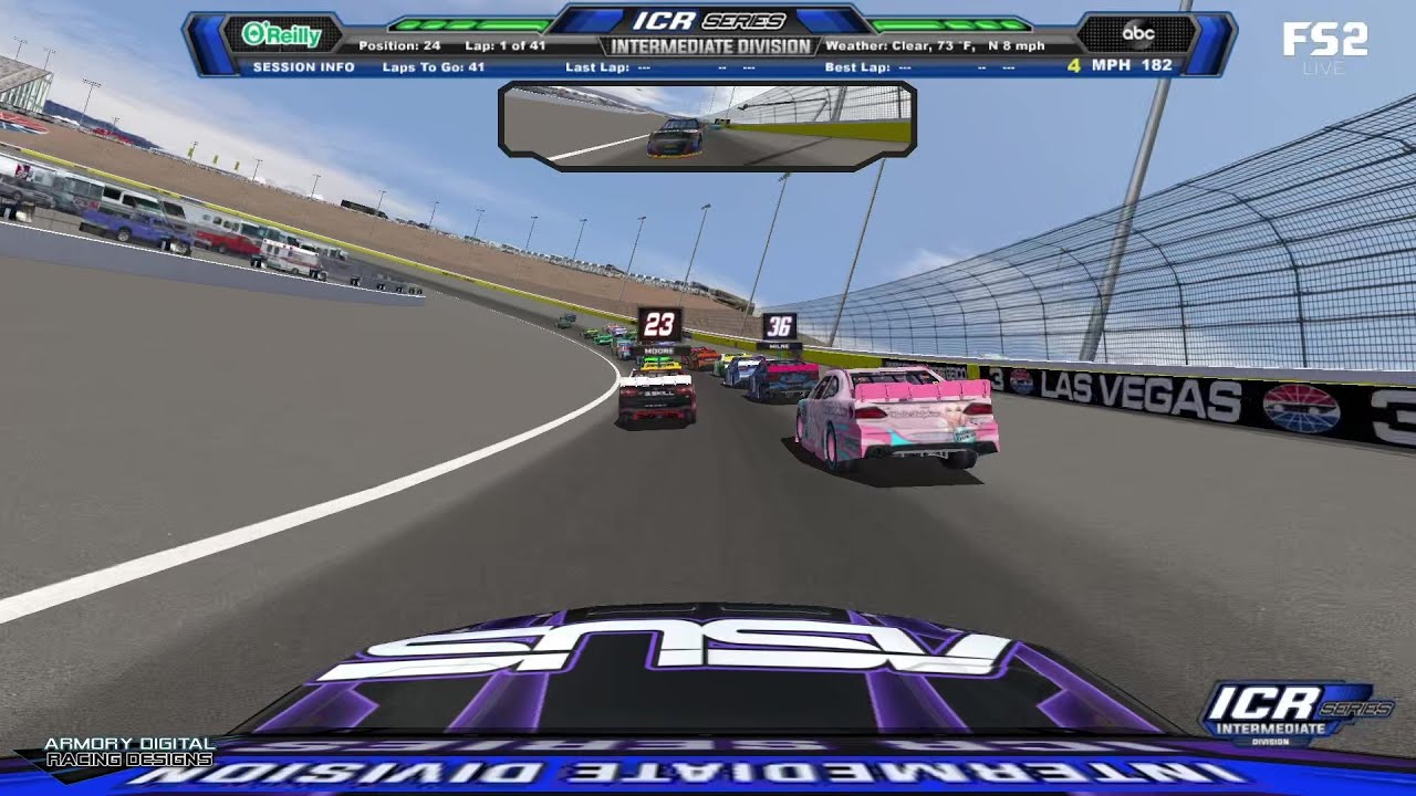 ICR Series Intermediate Division 1 @ Las Vegas Motor Speedway [Race 10 ...