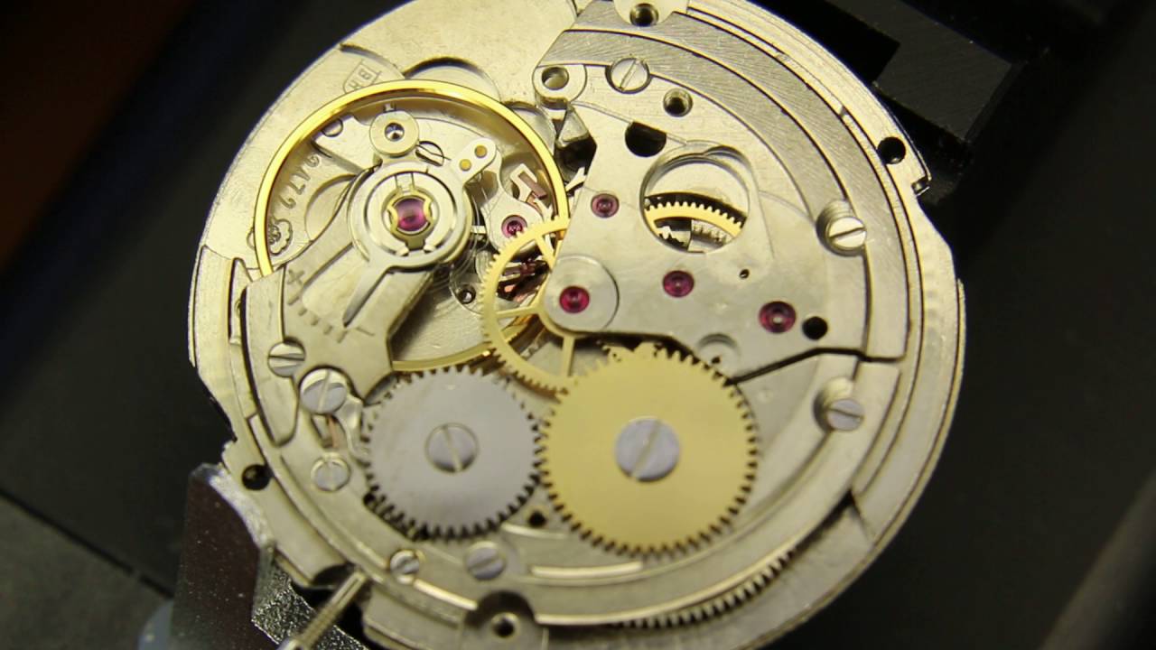 ETA 2472 Movement after service - YouTube