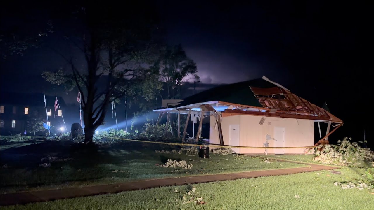 SIGNIFICANT TORNADO DAMAGE • Perry, Michigan • 08/11/23 - YouTube