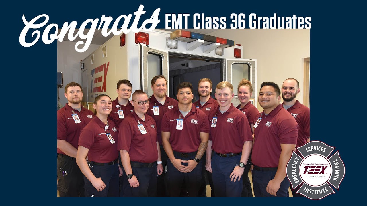 EMT 36 Graduation - YouTube