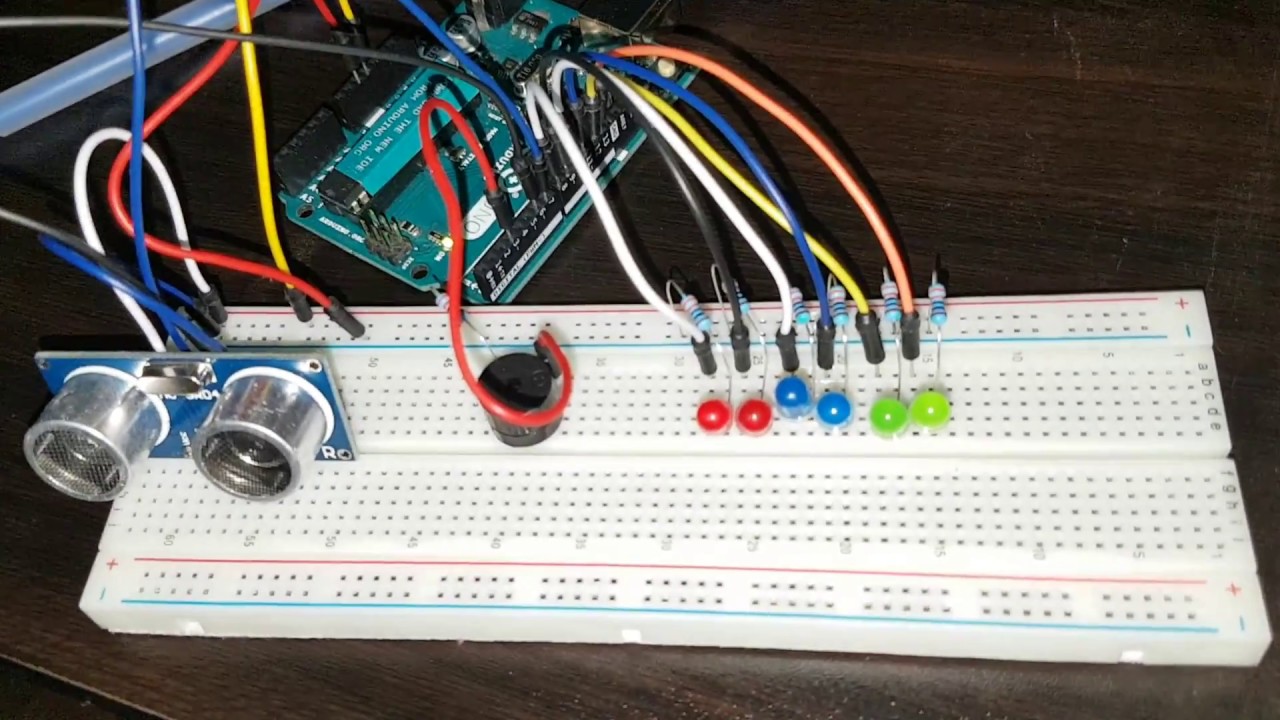 A Simple Arduino Project Using Distance Sensor Piezo Buzzer And Leds My Xxx Hot Girl