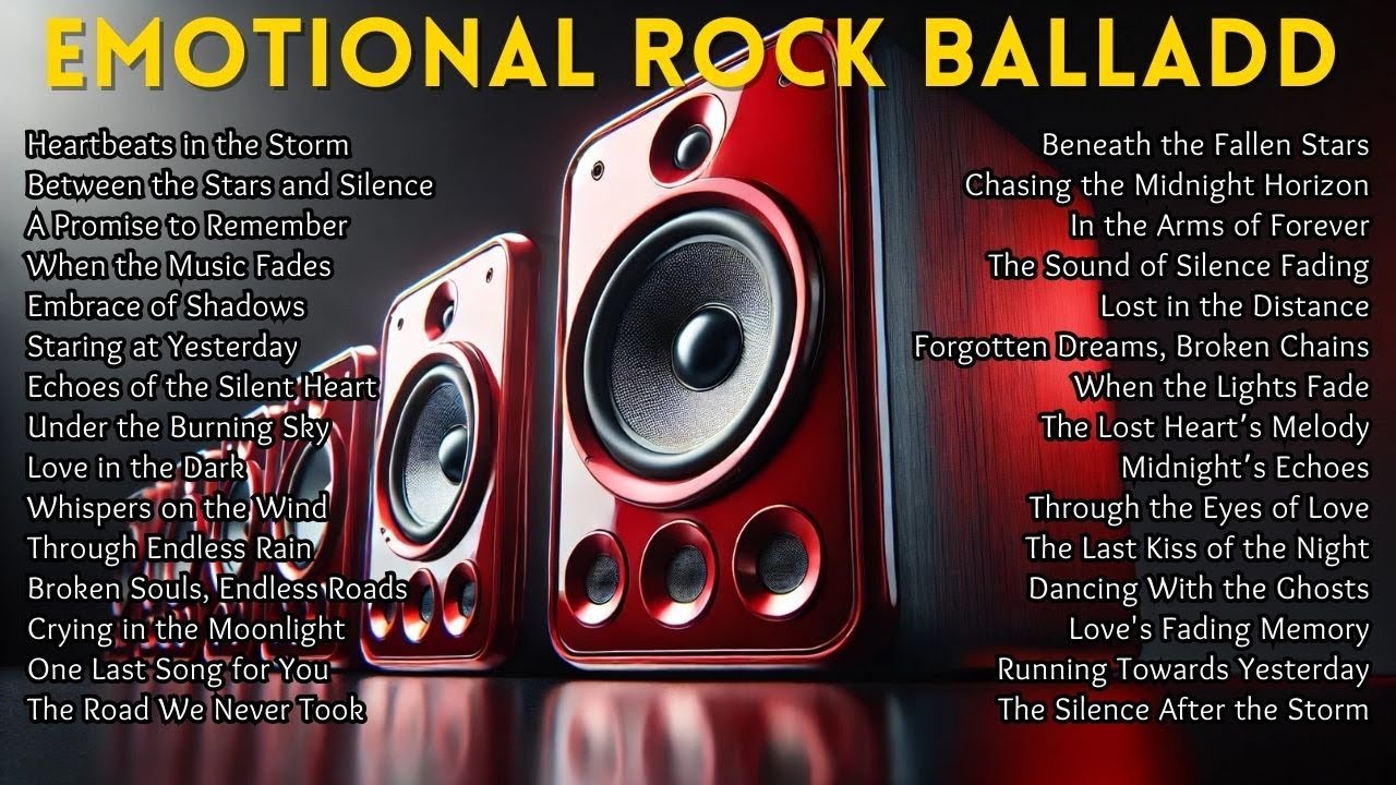 PLAYLIST: ROCK BALLADS - RELAX SLOW ROCK MUSIC - SOFT ROCK - TOP 20 ...