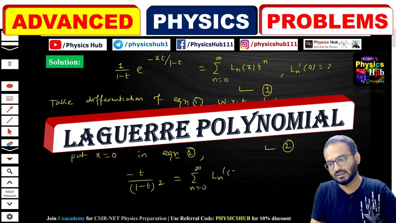 Advanced Physics Problems Series | Laguerre Polynomial | Physics Hub ...