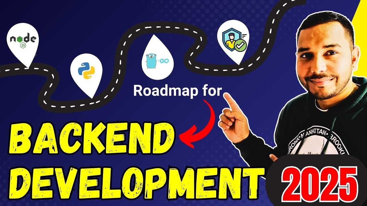 Backend Developer Roadmap 2025 | Web Developer Roadmap - YouTube