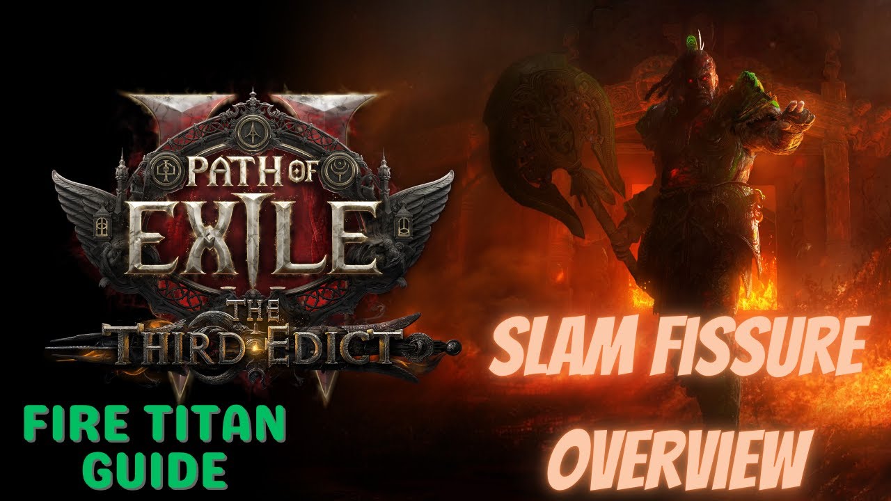 Volcanic Fissure / Forge Hammer Is Amazing | POE 2 Titan Slam Synergies ...