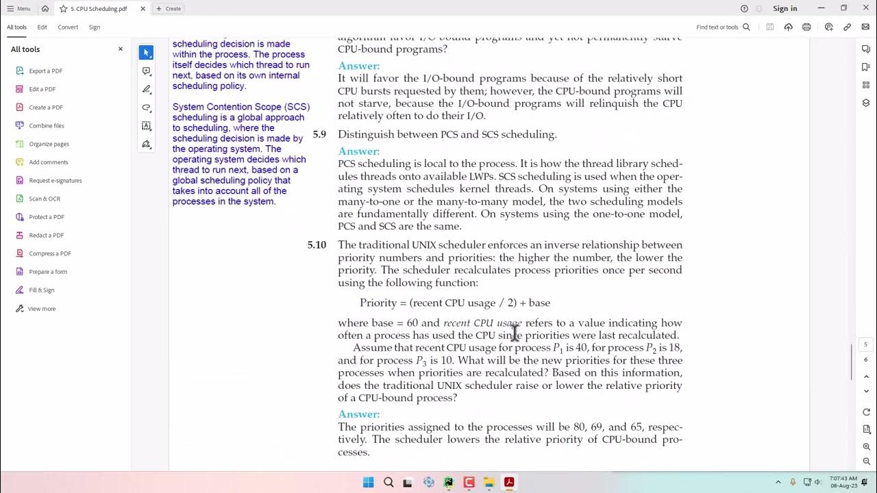 Process scheduling | FCFS | SJF | Priority | Round Robin | Preemptive ...