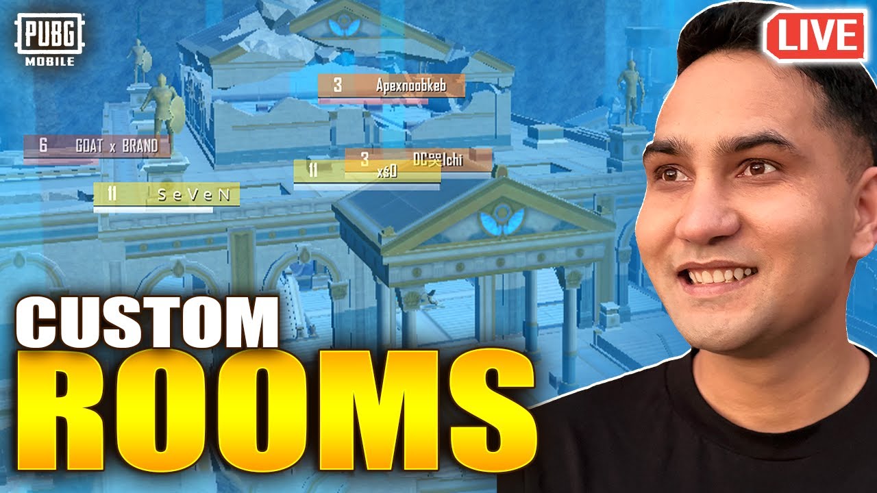 CUSTOM ROOMS | PUBG MOBILE - YouTube