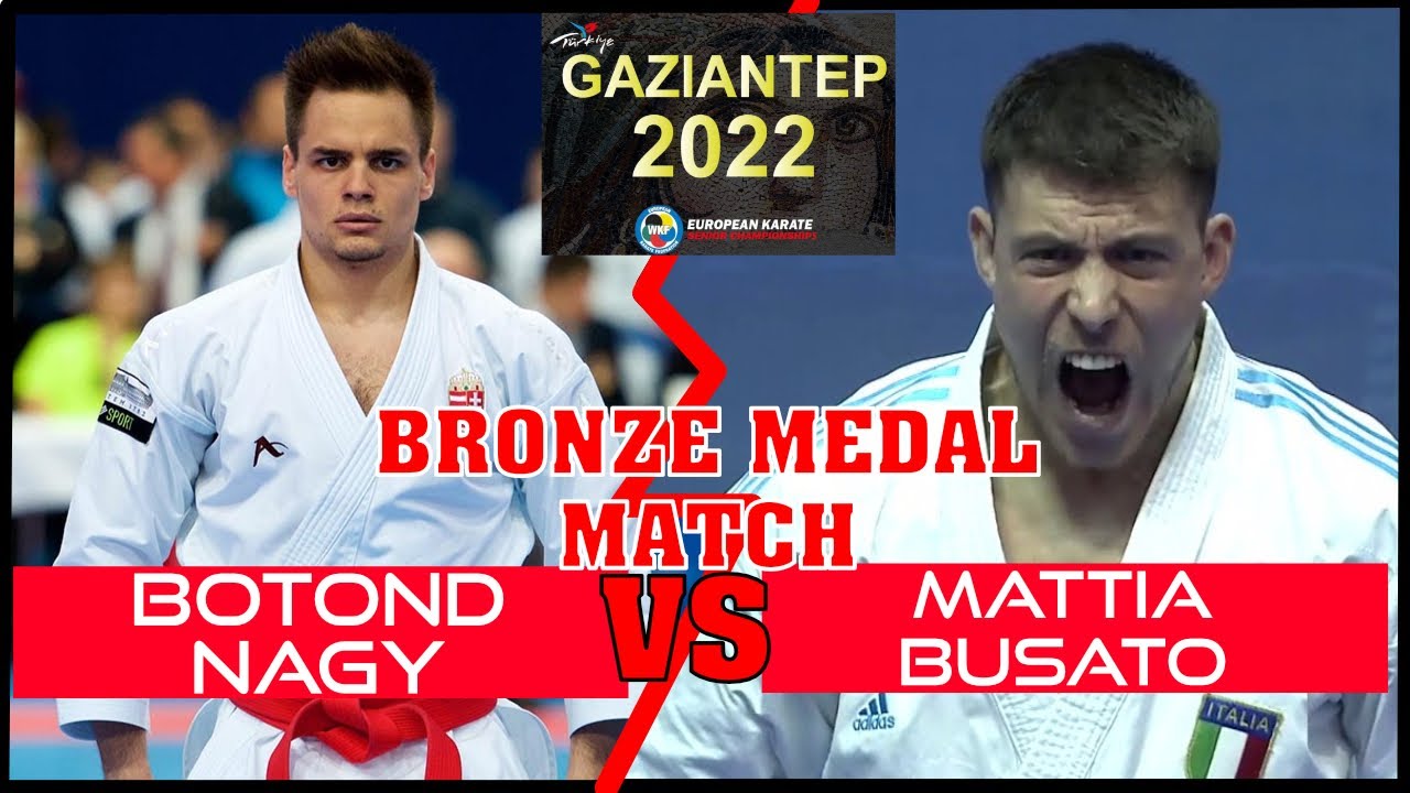 Botond Nagy (HUN) Vs Mattia Busato (ITA)-Kata Bronze Medal Match ...