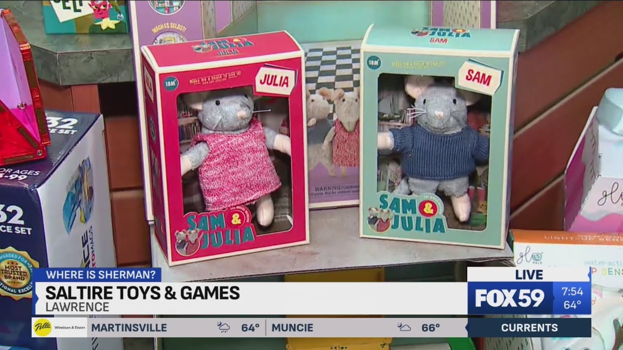 Where is Sherman: Saltire Toys & Games - YouTube