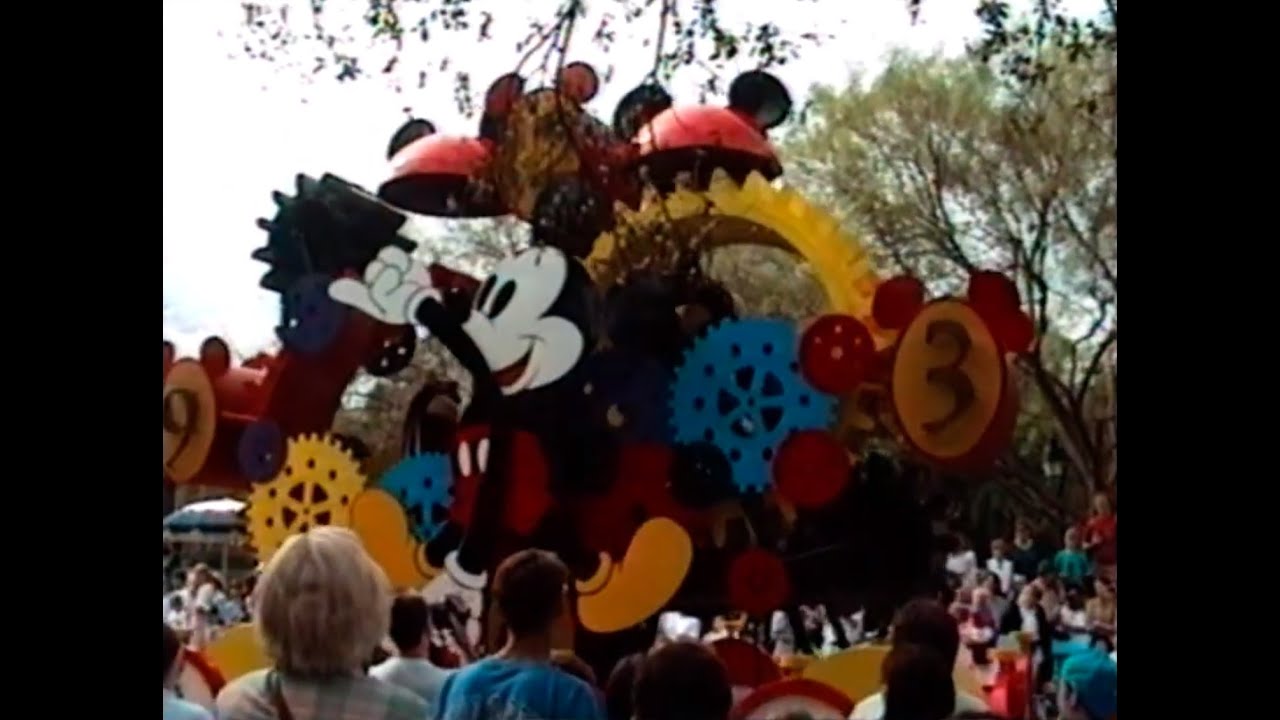Mickey Mania Full Parade | March 1995 | Magic Kingdom - YouTube