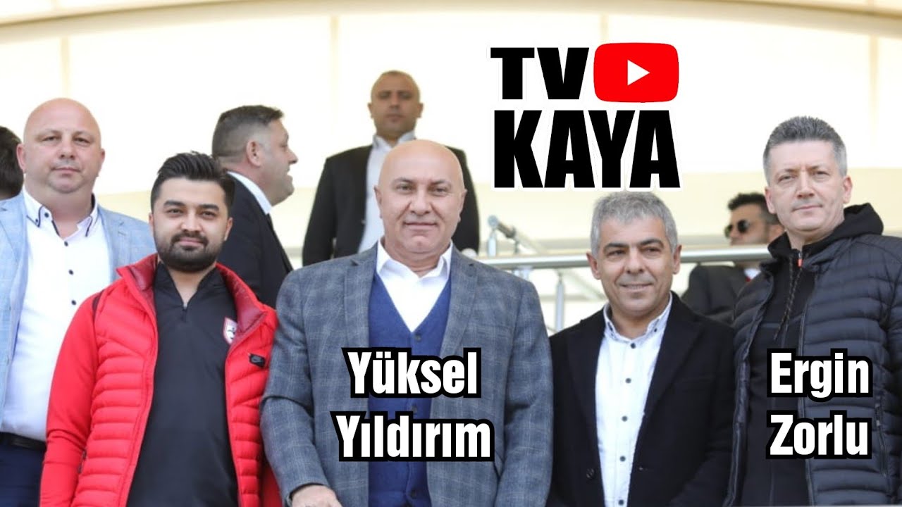 Samsunspor FK A.Ş. Yönetim Kurulu Başkanı Yüksel Yıldırım ve Ergin ...
