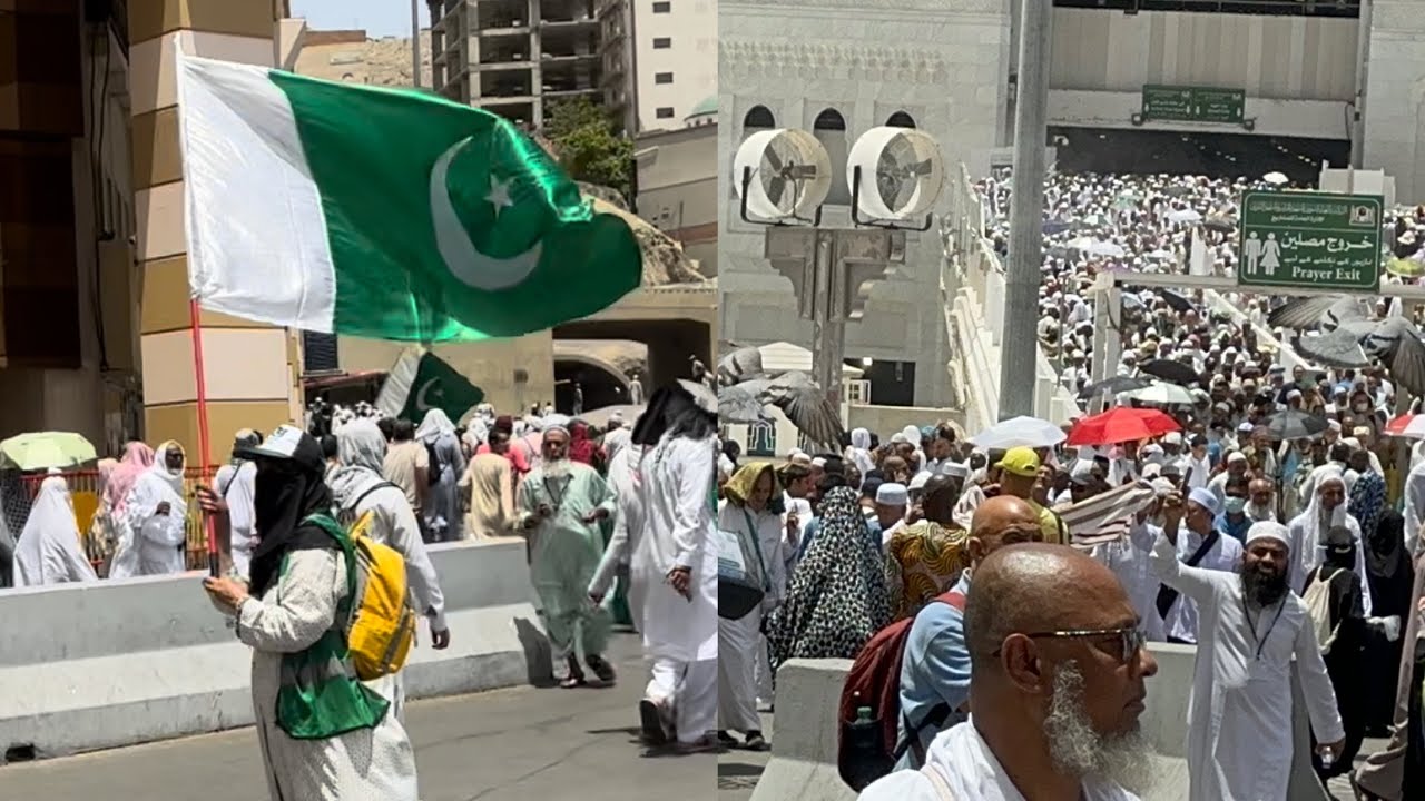 Jummah Nimaz in Haram pak and Where will Pakistani pilgrim buses be ...