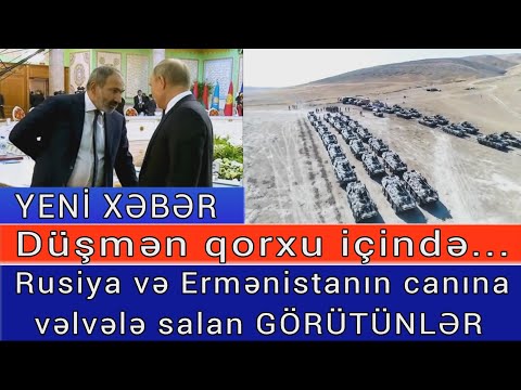 Rusiya ve Ermenistanin canina qorxu salan MOHTESEM GORUNTULER - Turkiye ve Azerbaycanin...