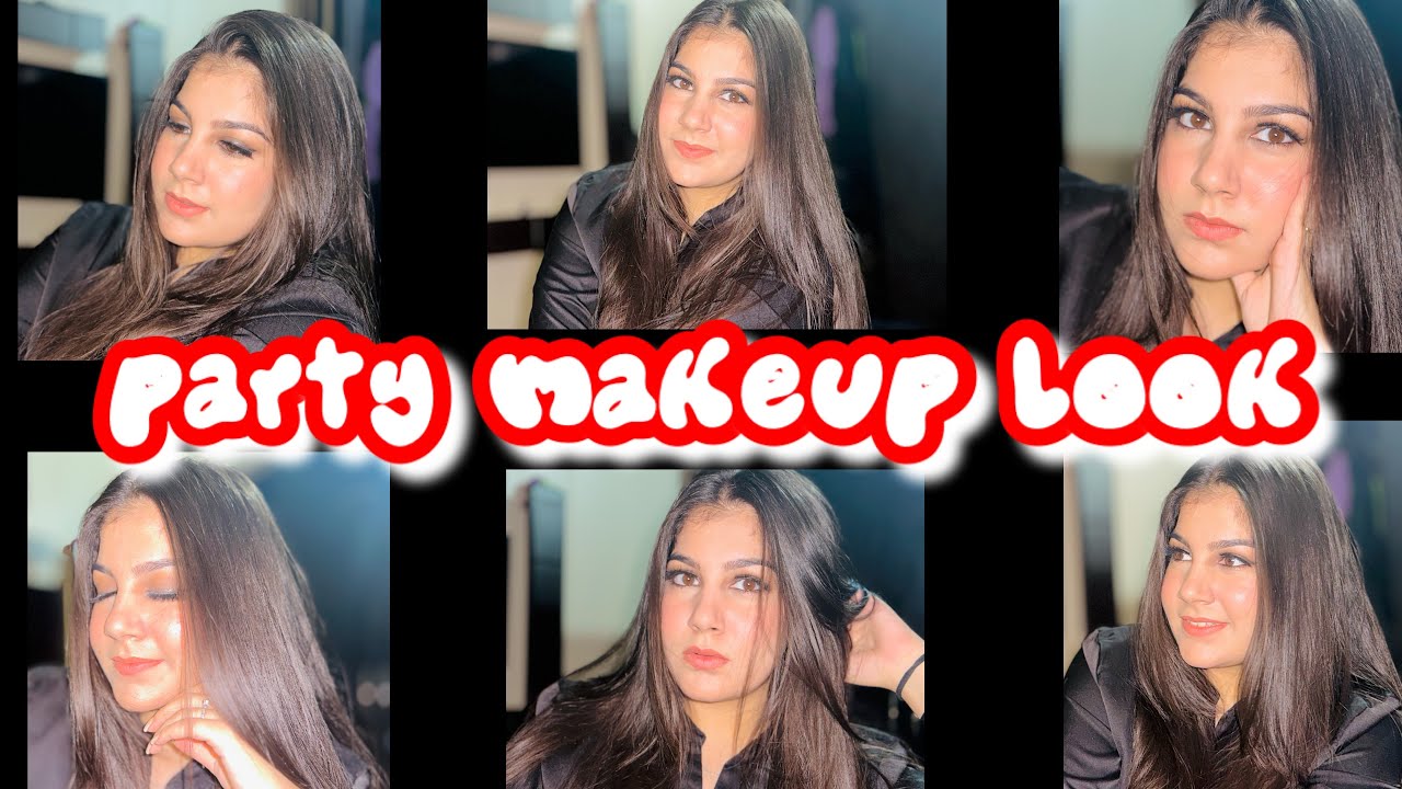 Easy Party Makeup Tutorial🖤 Youtube