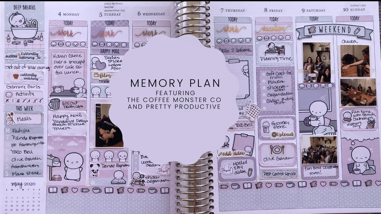 MEMORY PLAN WITH ME! - YouTube