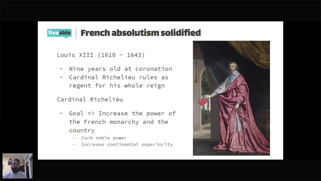 AP European History CRAM – Unit 3a: Absolutism | Fiveable Cram Archive