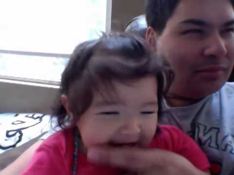 Sophia and Uncle Michael cuddle-time!!!! - YouTube
