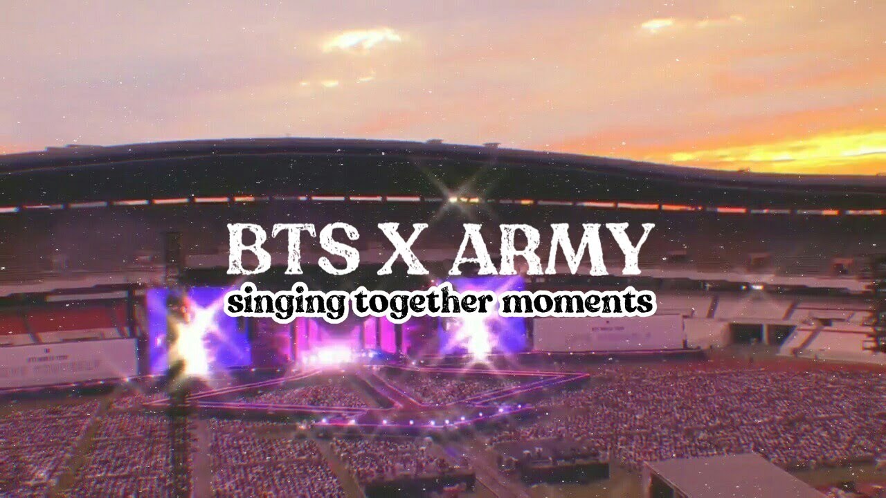 BTS and ARMY Singing Together Compilaton - YouTube