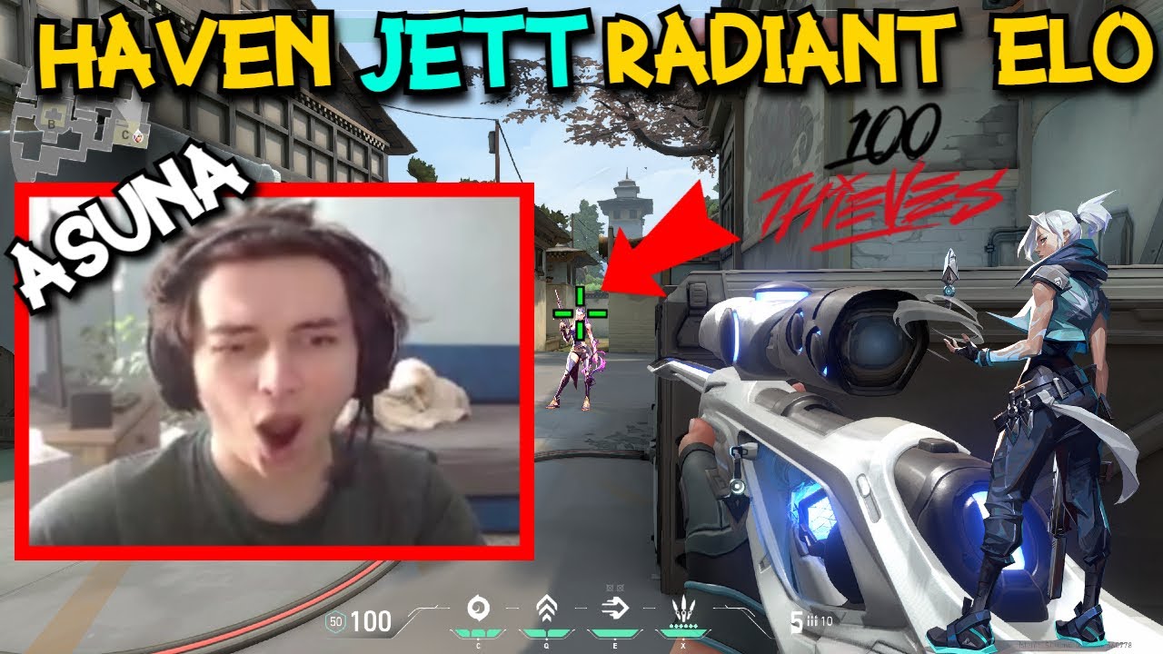 VALORANT ASUNA AMAZING MATCH!! VALORNAT HAVEN JETT GAMEPLAY!!! - YouTube