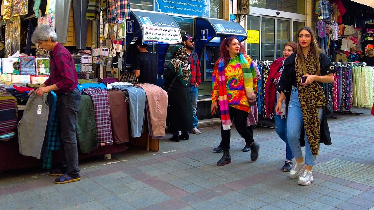 Iran Tehran Berlin Alley ایران تهران کوچه برلن - YouTube