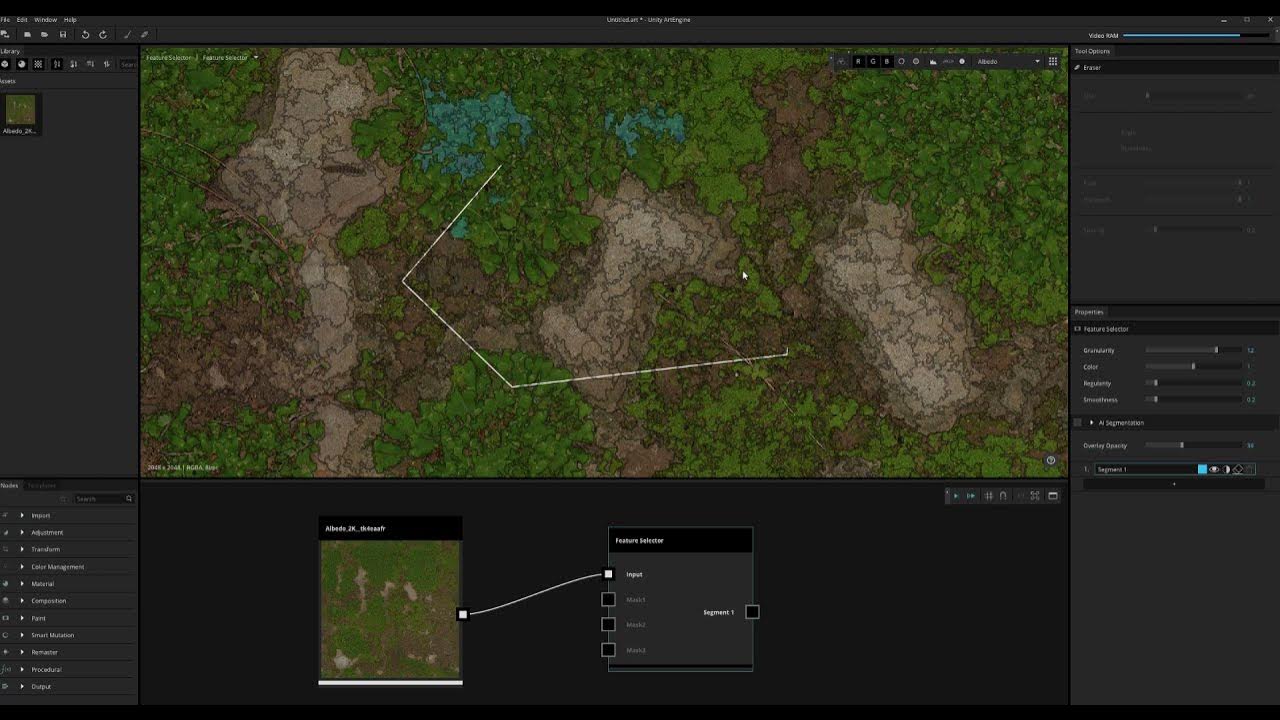 Unity ArtEngine - How To - Feature Selector - YouTube