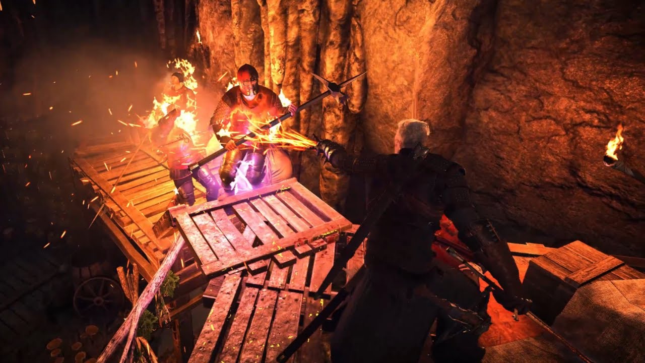 Witcher 3 Enhanced Edition W3EE + Gervant First Person GFP GAMEPLAY ...
