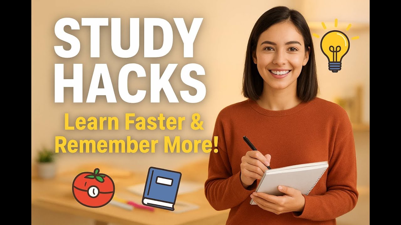 “Stop Wasting Time! Try These Genius Study Hacks” - YouTube