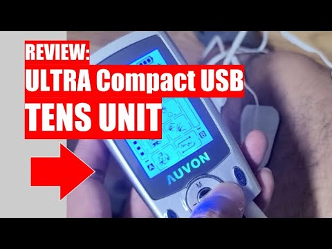 REVIEW: ULTRA Compact USB TENS UNIT - YouTube