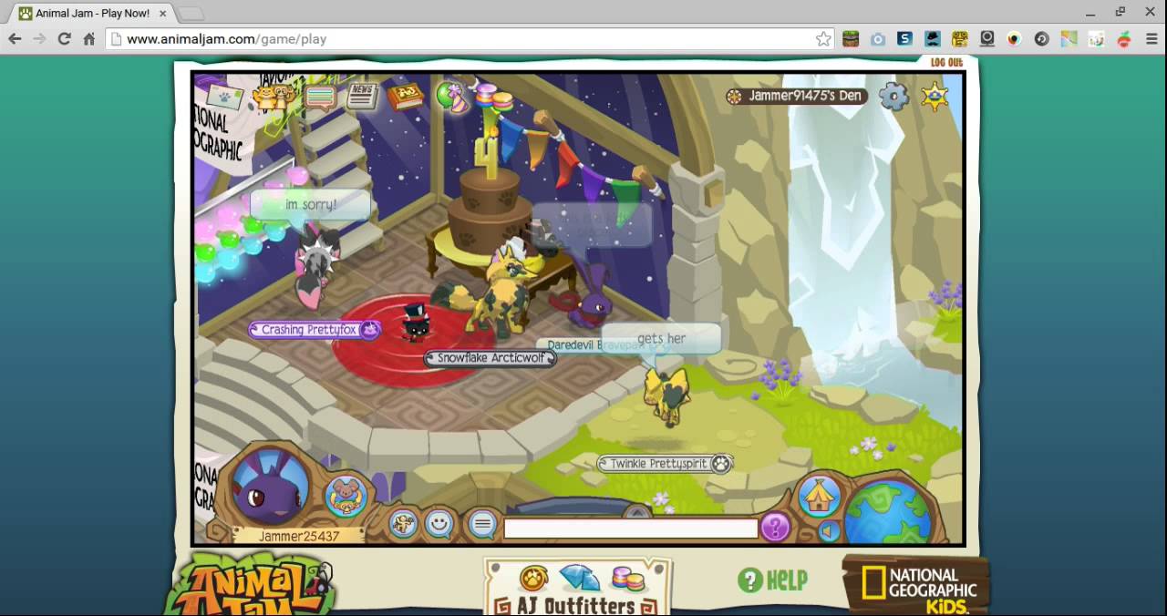 fnaf in animal jam - YouTube