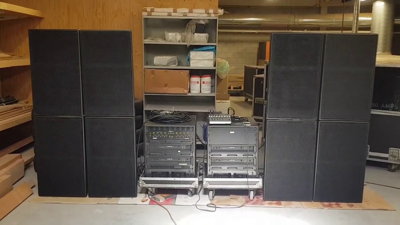 Eastern Acoustic Works EAW KF650 & SB600i with Carver PT-1800/PM-1400 ...