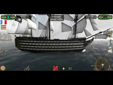 Monster 1st Rate Ship vs Tax Ships: The Pirate Caribbean Hunt - YouTube