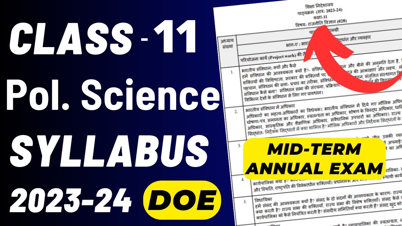 Class 11 Pol Science Syllabus 2023 24 Rajniti Vigyan class-11-pol-science-syllabus-2023-24-rajniti-vigyan