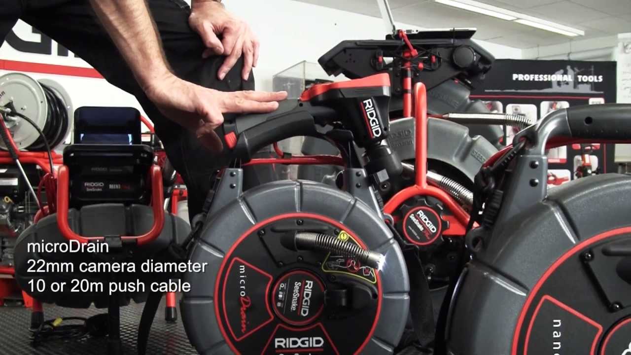 RIDGID - SeeSnake Inspection Reels And Cameras - YouTube